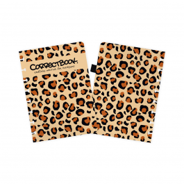 Correctbook Cover A5 Powerful Leopard